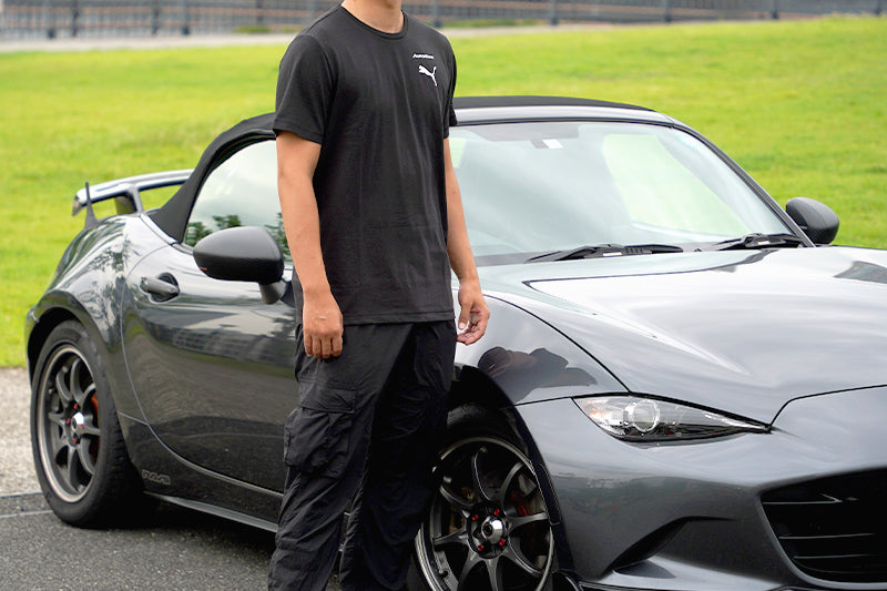 PUMA アクティブソフトTシャツ × AutoExeカスタム | オートエクゼ公式オンラインストア | マツダ車 チューニング＆カスタムパーツ